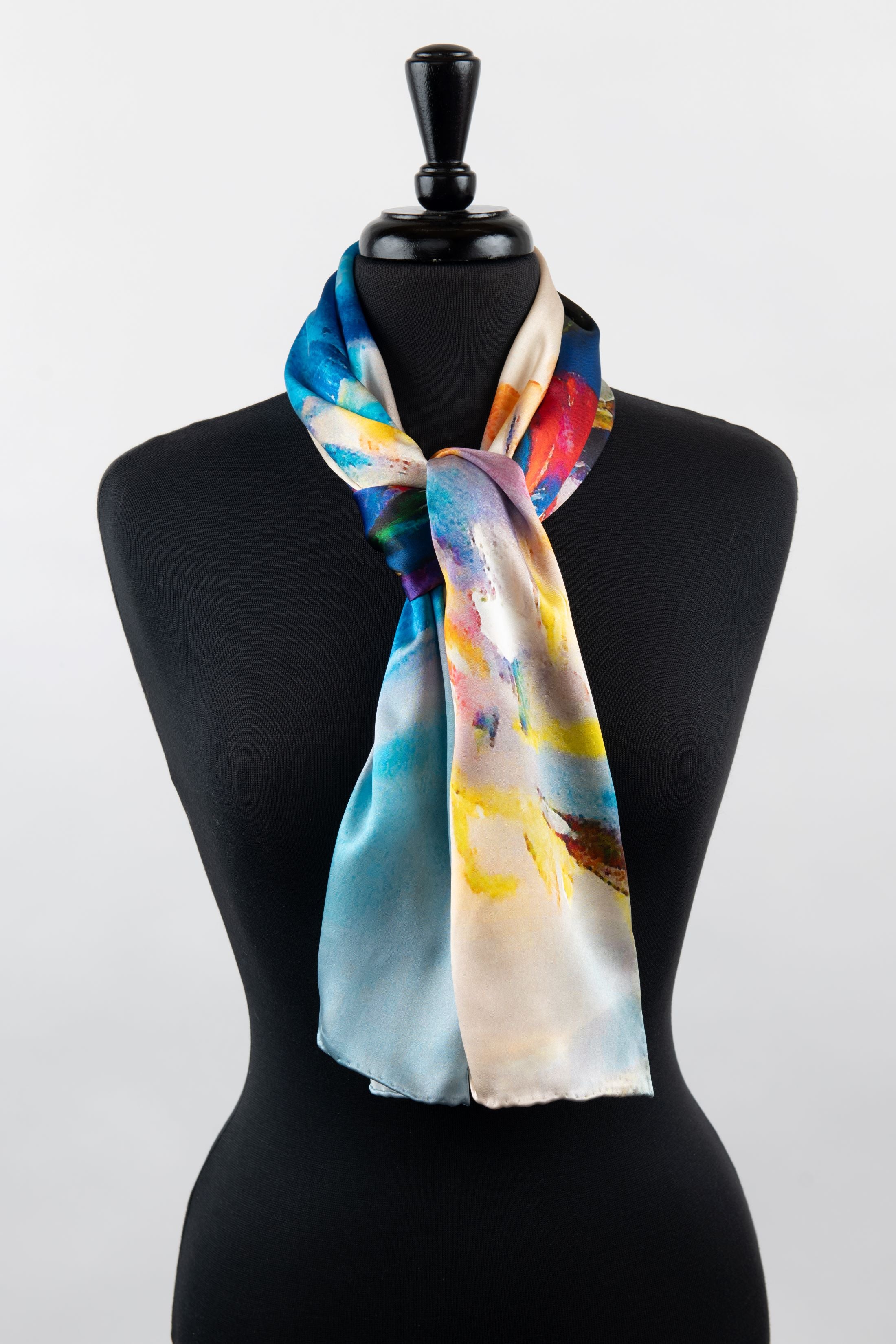 100% Silk Rectangular Scarf – Shops at the Empress